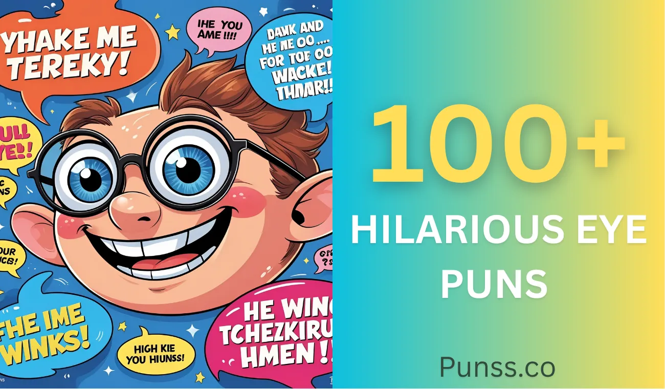 100 Hilarious Eye Puns And Jokes One Liners, Short In 2025 - Punss co