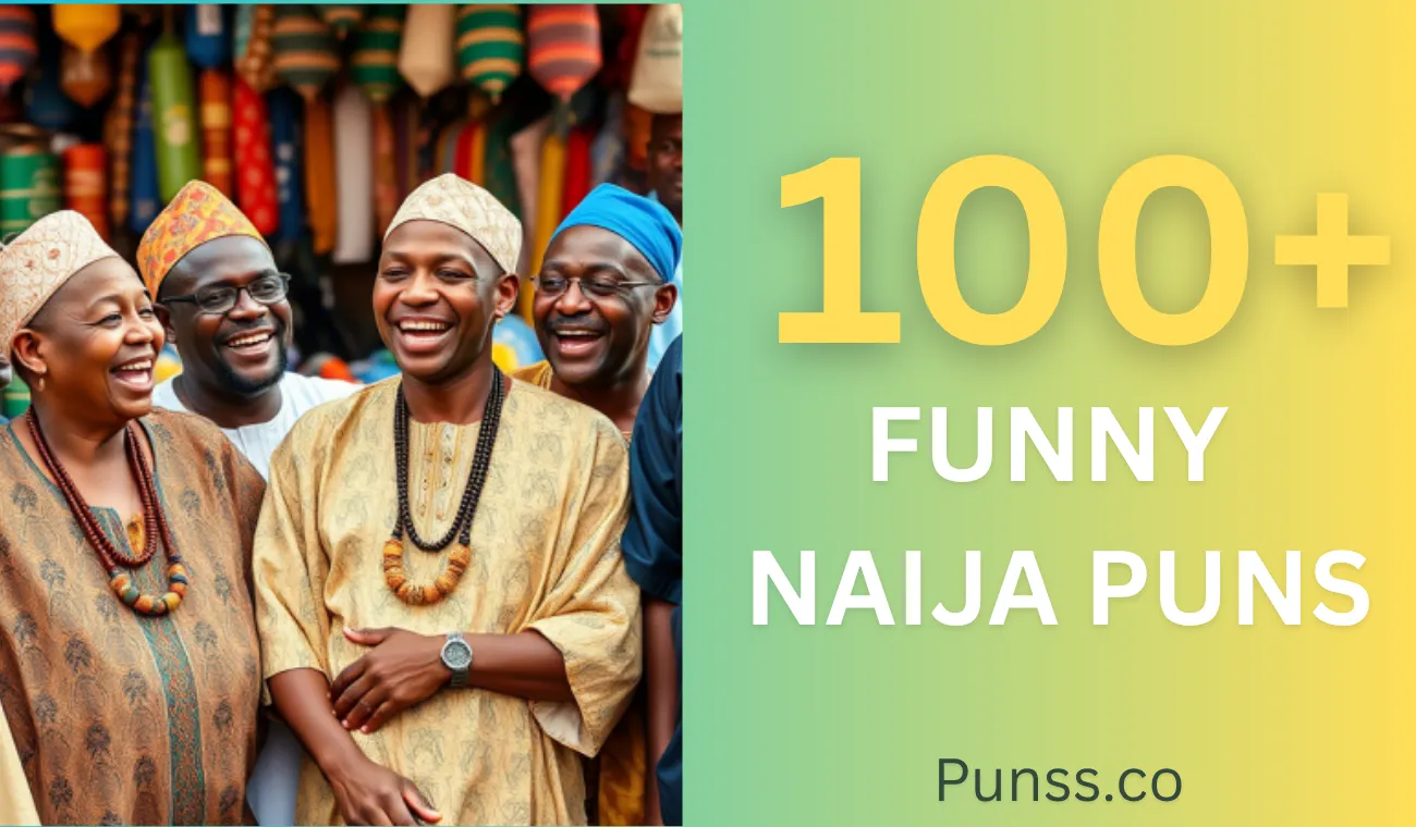 100+ Funny Naija Puns & Nigerian Jokes one liners in 2025 - Punss co
