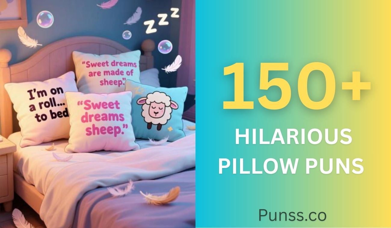 150+ Hilarious Pillow Puns & Jokes for Sleepy Fun in 2025 - Punss co