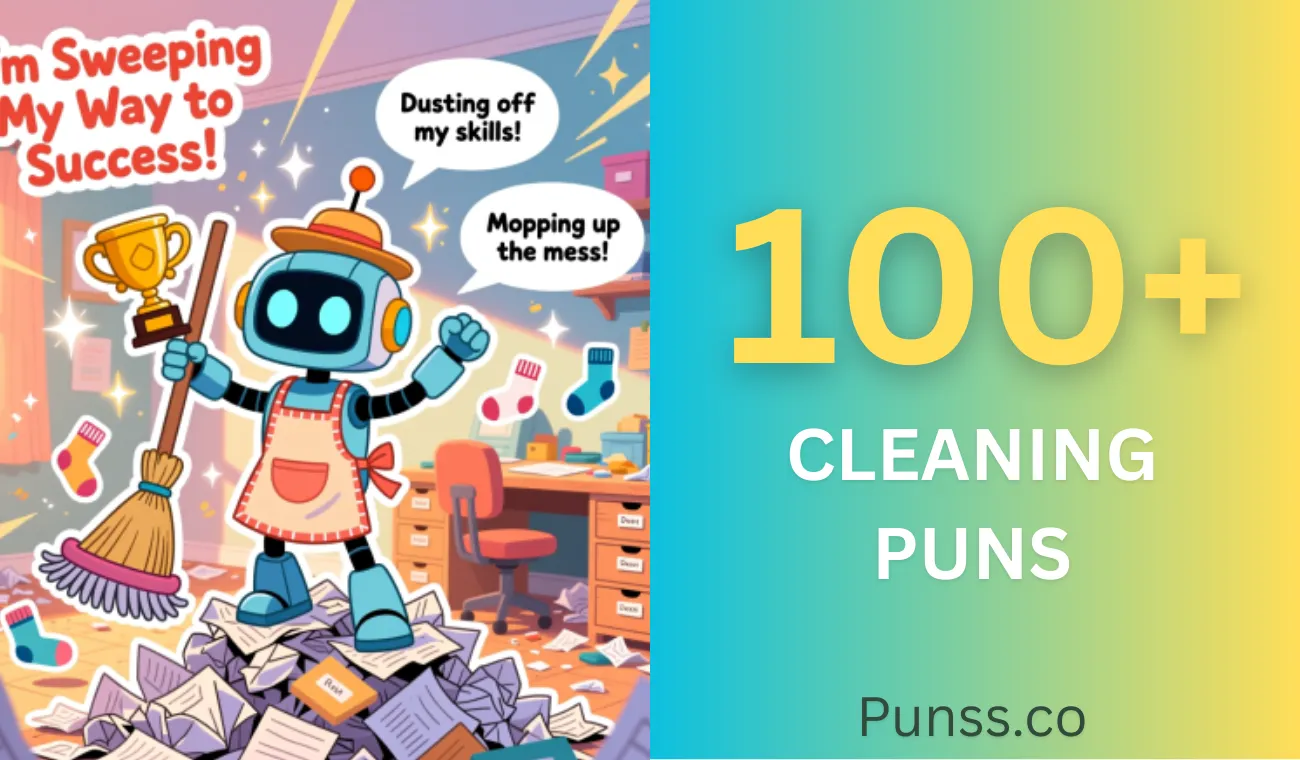 100+ Cleaning Puns & Jokes to Make Chores Fun in 2025 - Punss co