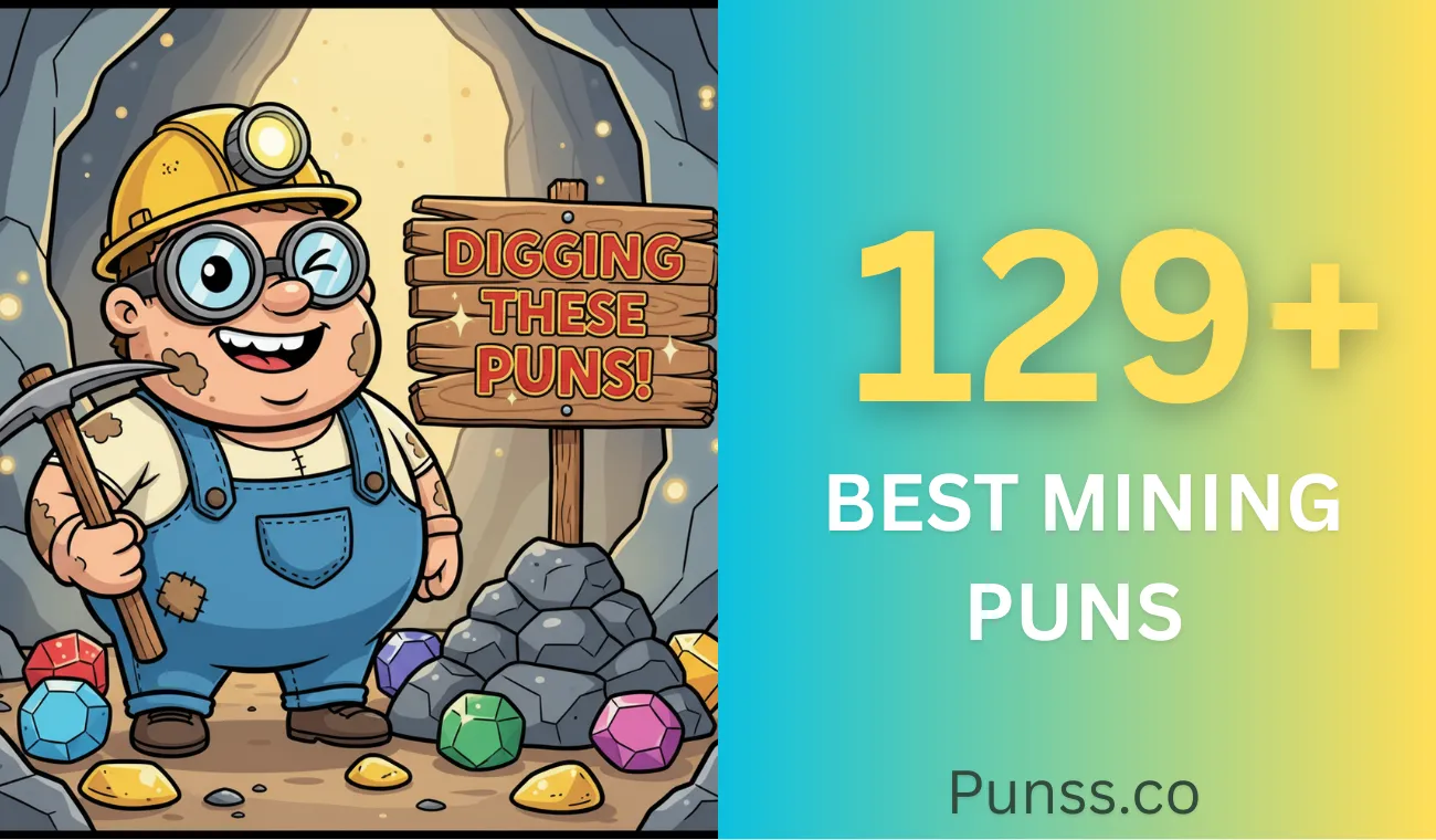 129+ Best Mining Puns That Will Have You Digging in 2025 - Punss co