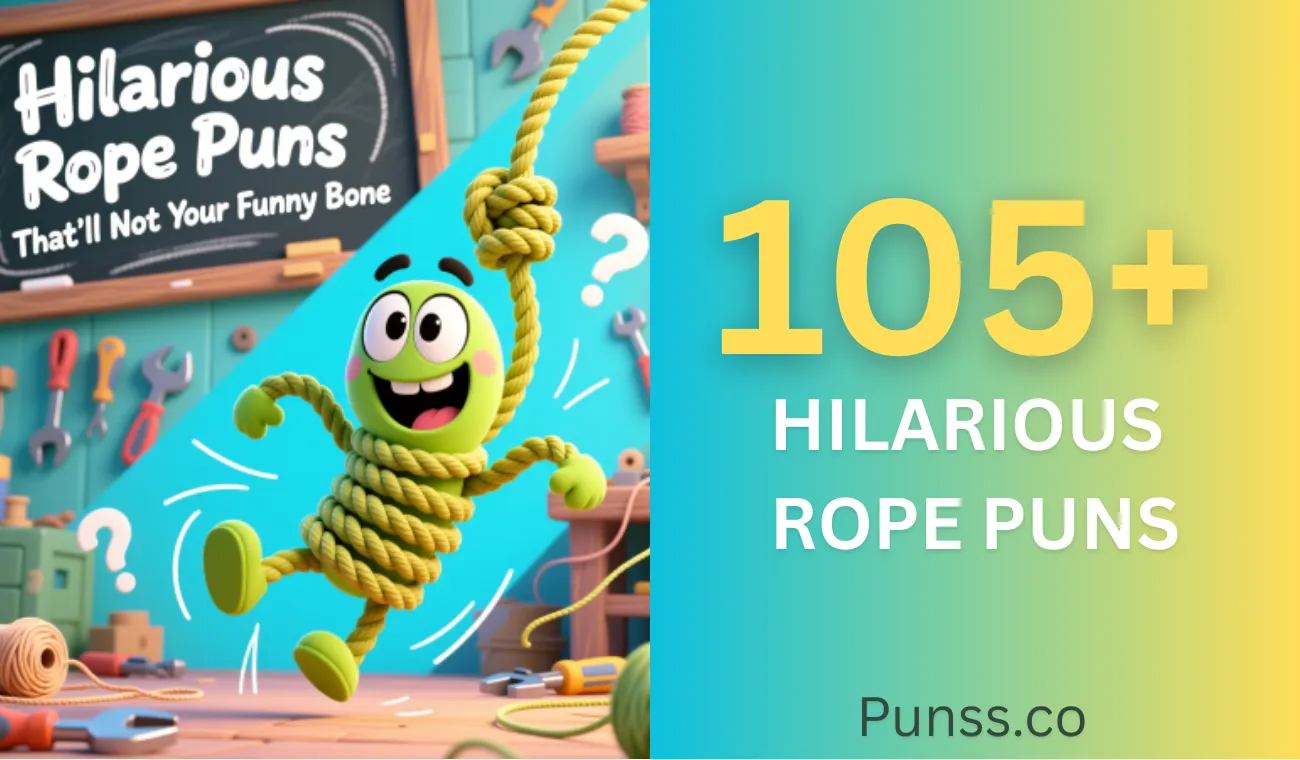 105+ Hilarious Rope Puns That'll Knot Your Funny Bone 2025 - Punss co